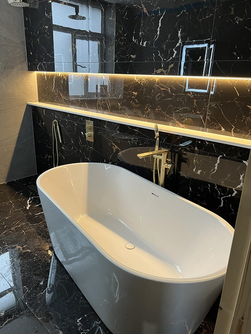 Black Marble Porcelain Tiles - East Lancs Tiles